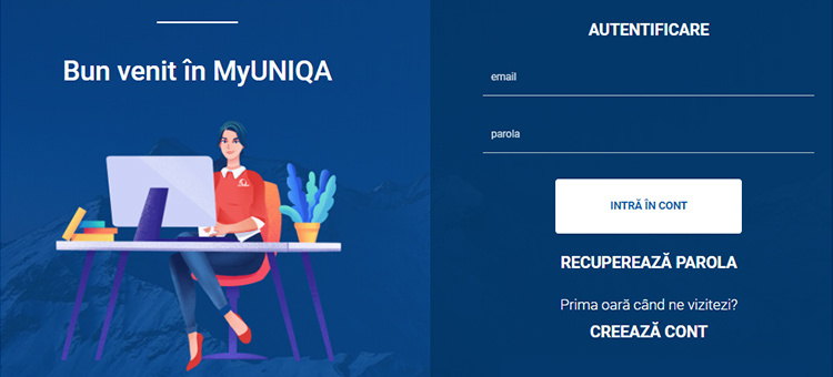 Noi functionalitati, disponibile in portalul MyUNIQA | UNIQA